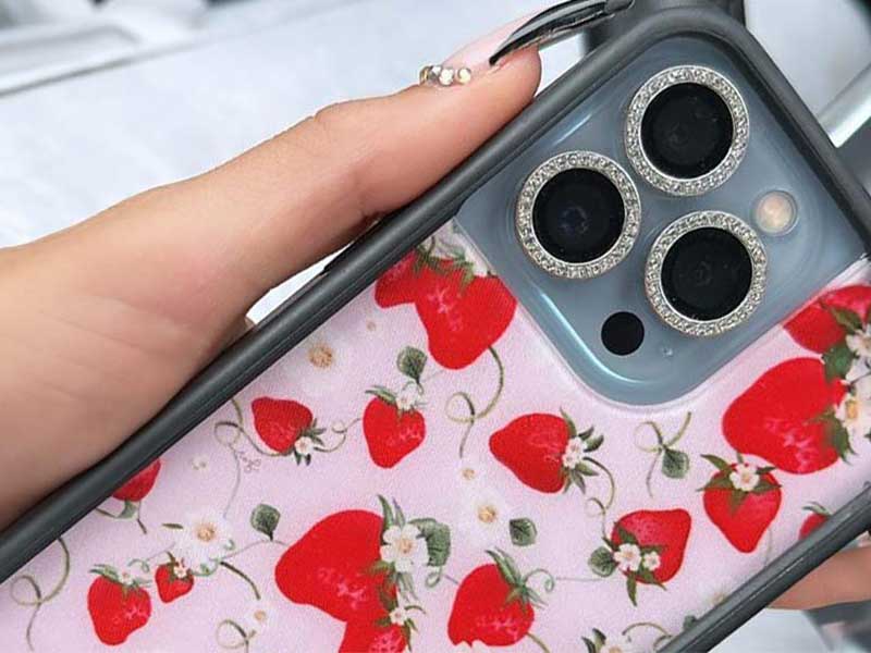Shine Bright: iPhone Camera Bling – Wildflower Cases