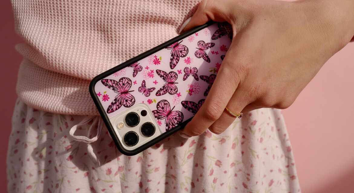 Pink Butterfly iPhone Cases Collection – Wildflower Cases
