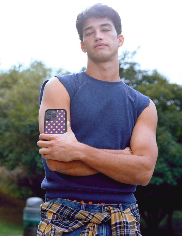 Polka Dot | Purple and Yellow Samsung Galaxy CaseGalaxy S25 Plus Case ...