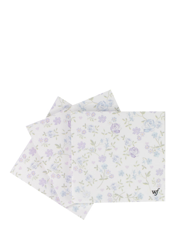 Lilac & Blue Floral Sticky Notes – Wildflower Cases