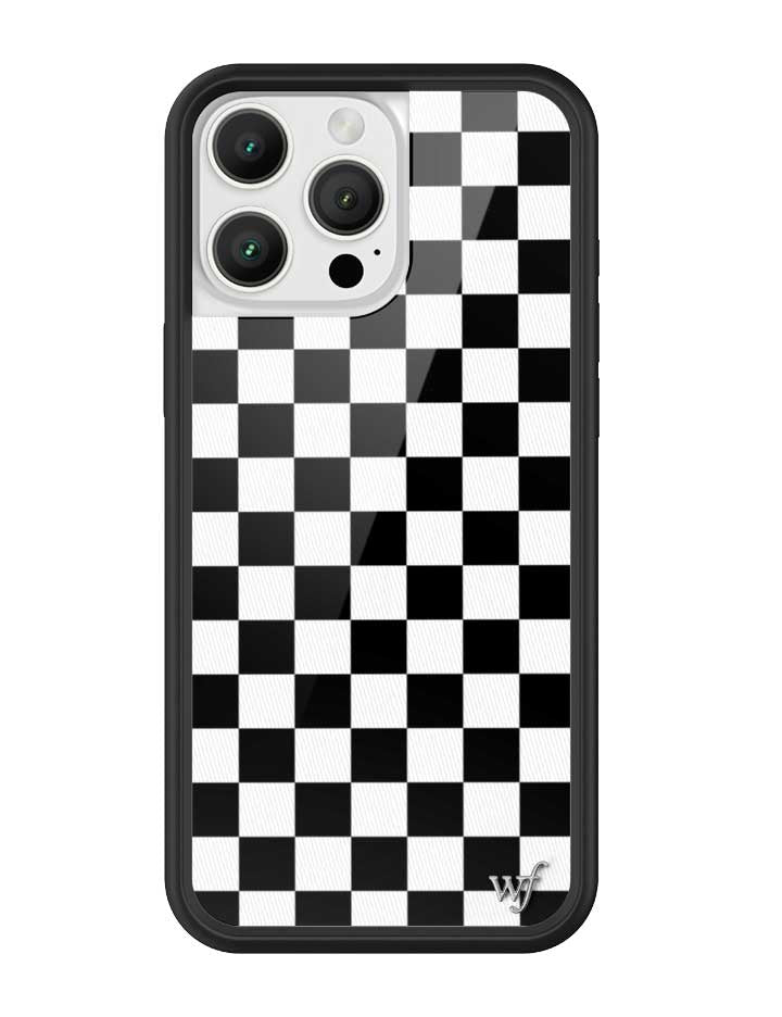 Make a Statement with Checkers: iPhone 14 Pro Max and iPhone 13 Cases – Wildflower Cases