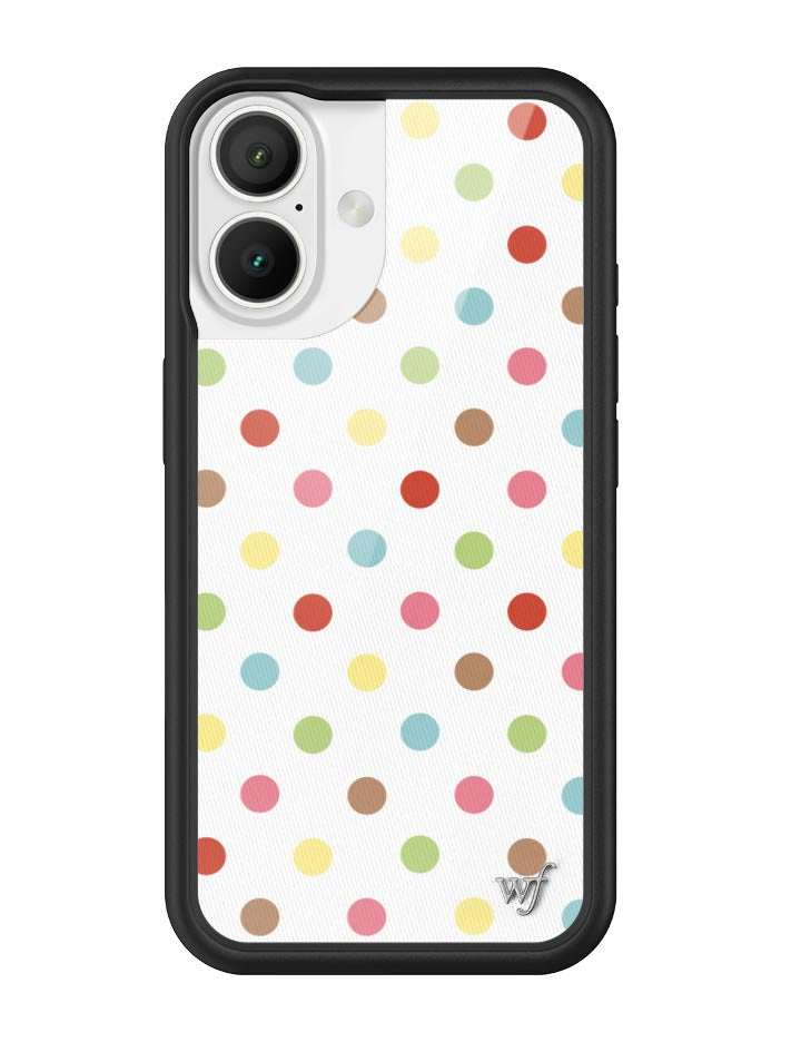 Confetti Polka Dots iPhone 16 Case – Wildflower Cases
