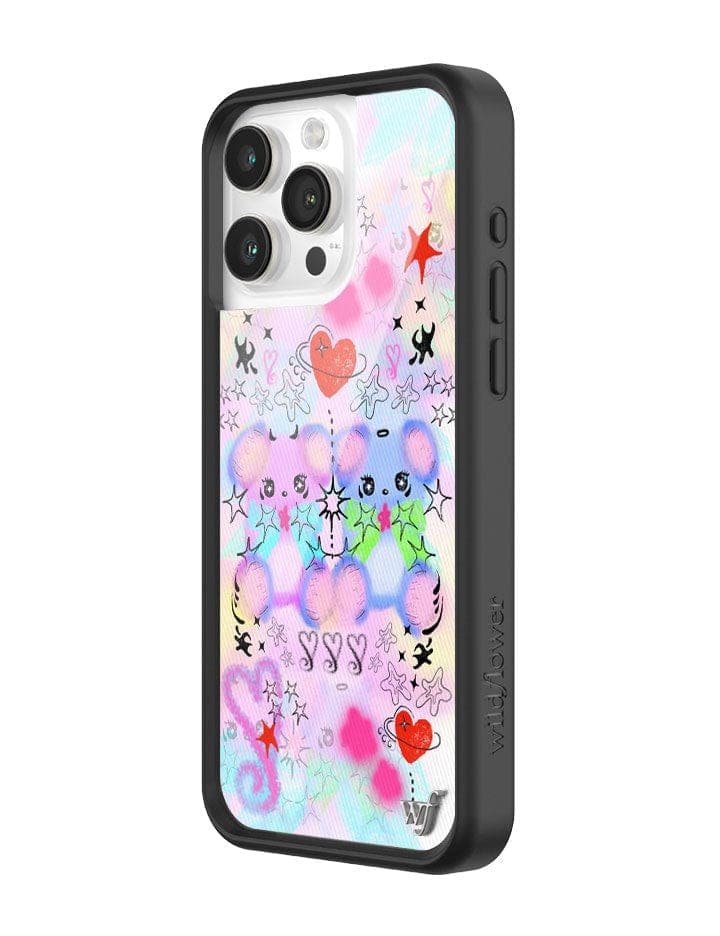 Cotton Candy Teddies iPhone 15 Pro Max Case – Wildflower Cases