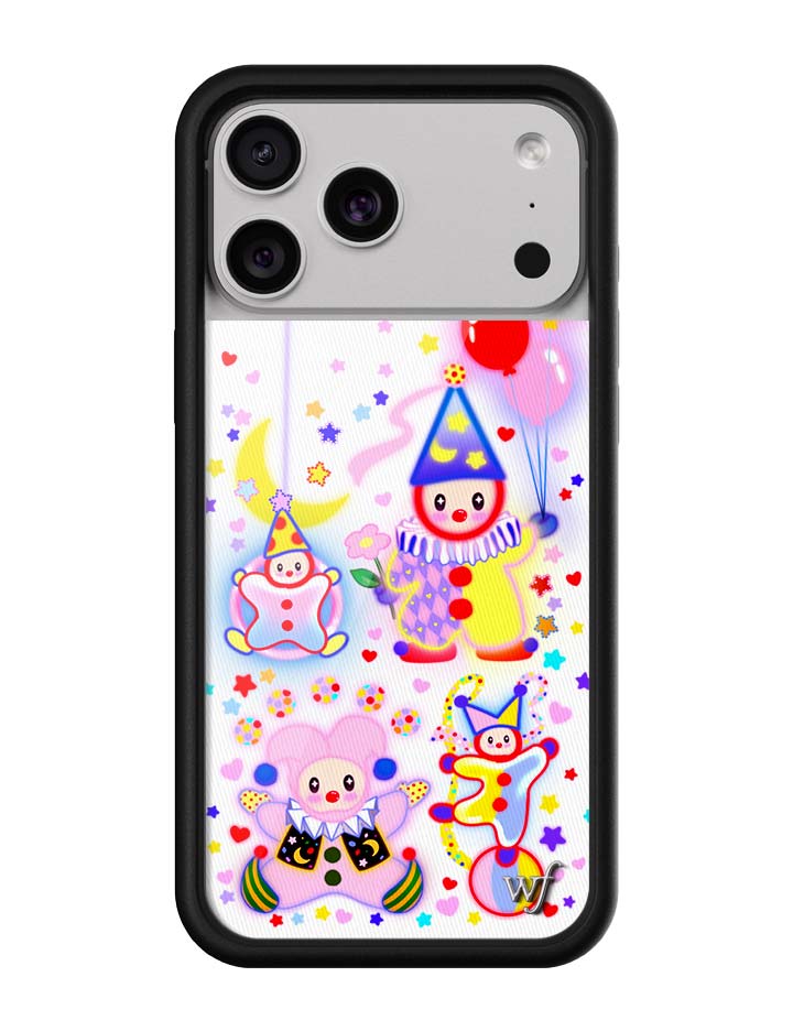 Clown Around iPhone 17 Pro Max Case – Wildflower Cases