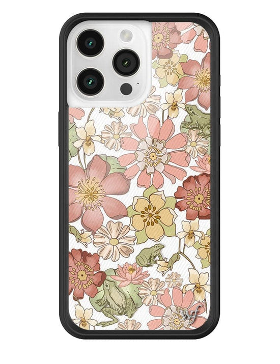 Lily Pad Floral iPhone 15 Pro Max Case – Wildflower Cases
