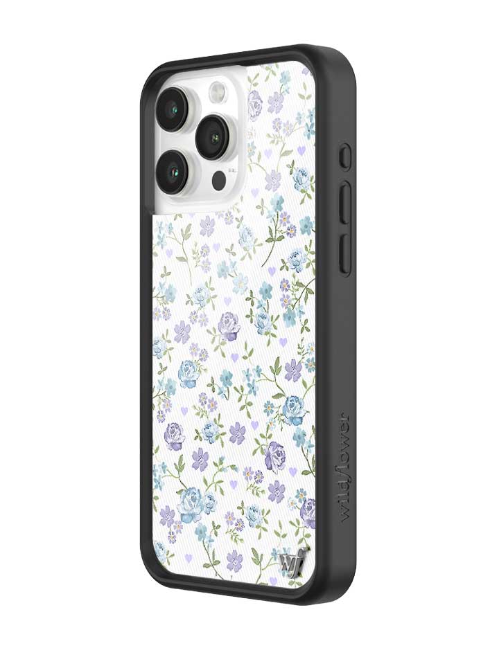 Wildflower Lilac and Blue Floral iPhone Case – Wildflower Cases