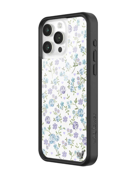 Wildflower Lilac and Blue Floral iPhone Case – Wildflower Cases