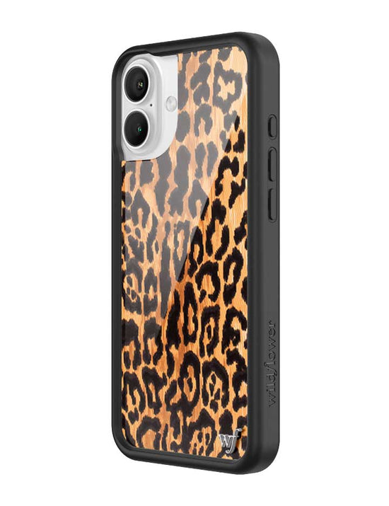 Leopard Love iPhone 16 Plus Case – Wildflower Cases