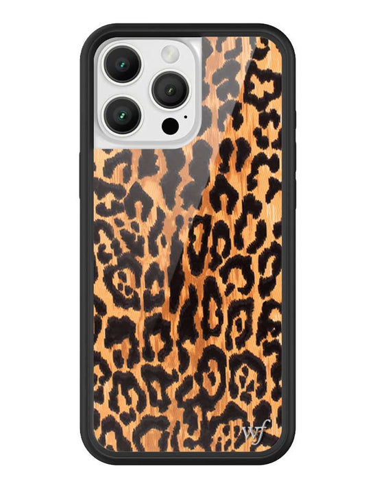 Leopard Love iPhone 16 Pro Max Case – Wildflower Cases