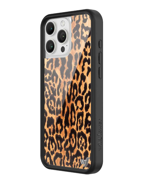 Leopard Love iPhone 16 Pro Max Case – Wildflower Cases