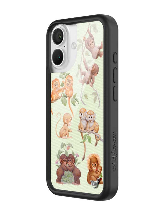 Monkey Biz iPhone 16 Case – Wildflower Cases