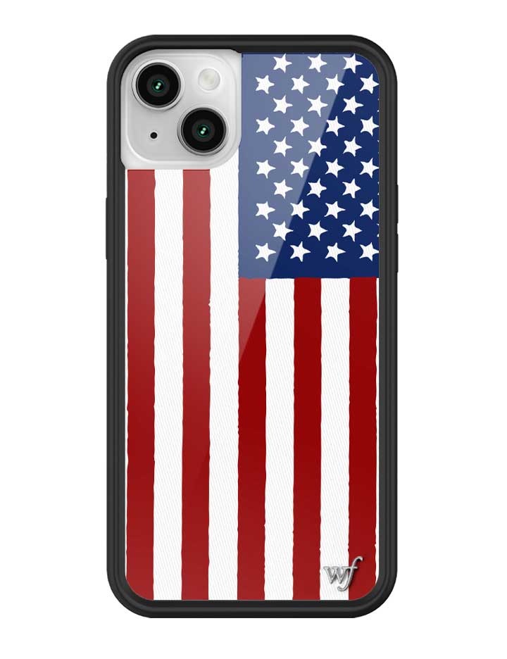 American Flag iPhone 14 Case – Wildflower Cases