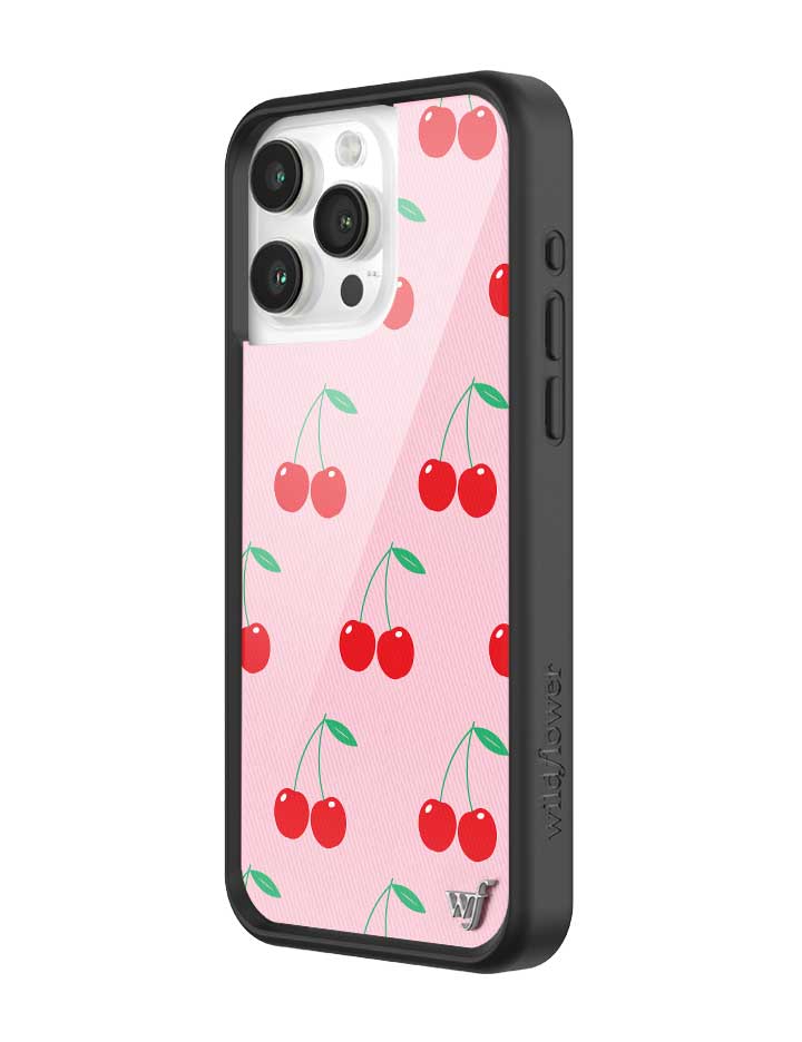 Wildflower Pink Cherries iPhone Case – Wildflower Cases