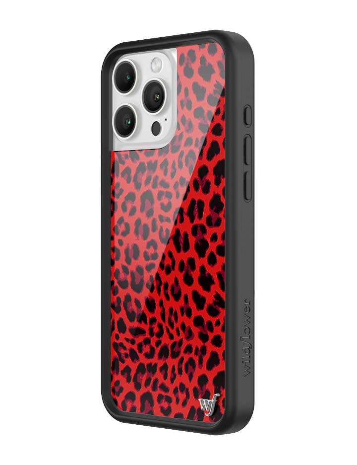 Meow | Red iPhone 16 Pro Max Case – Wildflower Cases