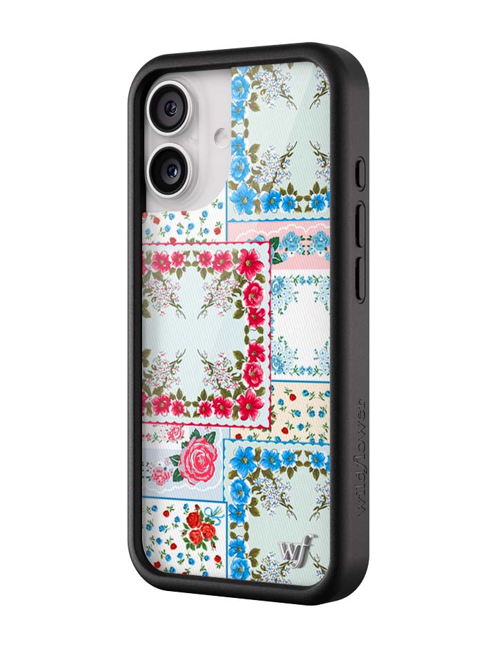 Sweetheart Patchwork iPhone 17 Case – Wildflower Cases